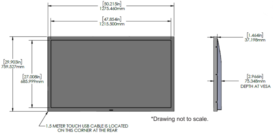 55" Infrared: LG: Integrated Touchscreen Display (55UR640S, 55UR340C ...