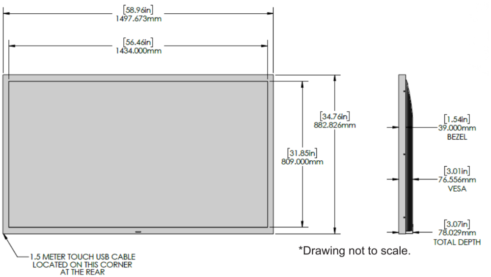 65" Infrared: LG: Integrated Touchscreen Display (65UR640S, 65UR340C ...