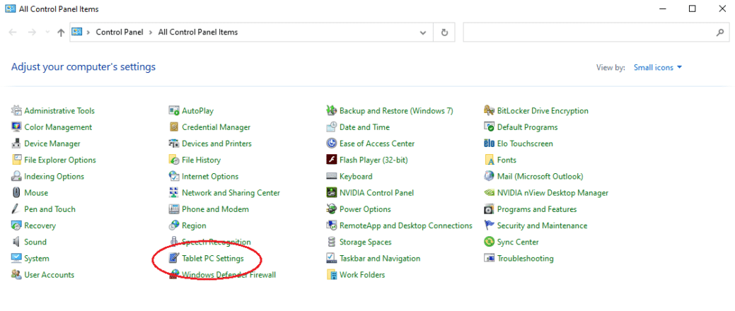 Configure Multiple Touch Solutions in Windows - TSI Touch