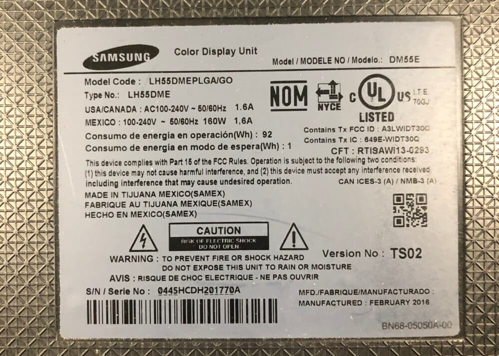 Identify and Locate Serial Numbers - TSI Touch
