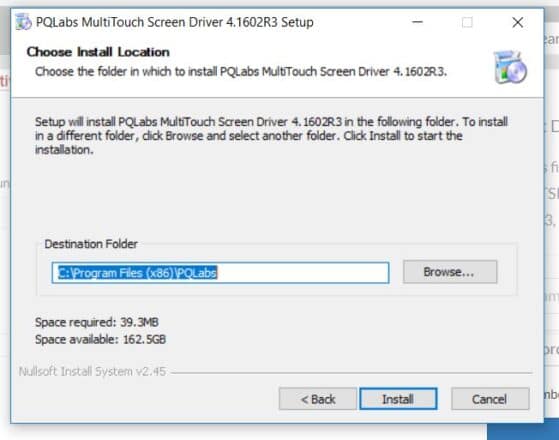 PQ Labs - Calibration in Windows - TSI Touch